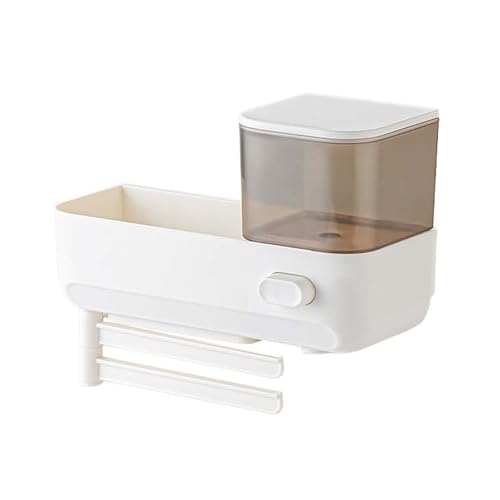 XUZHID Storage Rack,Multifunctional Sink Organiser Kitchen Soap Dispenser and Storage Rack with Drainage Systems Dishwashing Liquid Holder