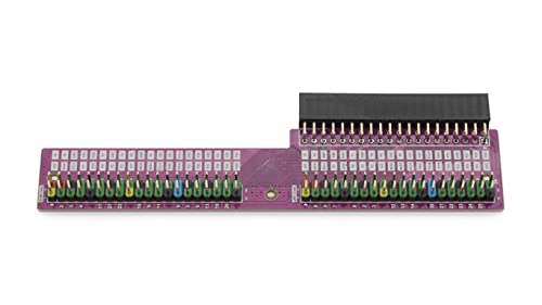 Raspberry Pi 400 GPIO Header Expansion Adapter, with Color-Coded Header,Easy Connect to Your Pi400-Purple
