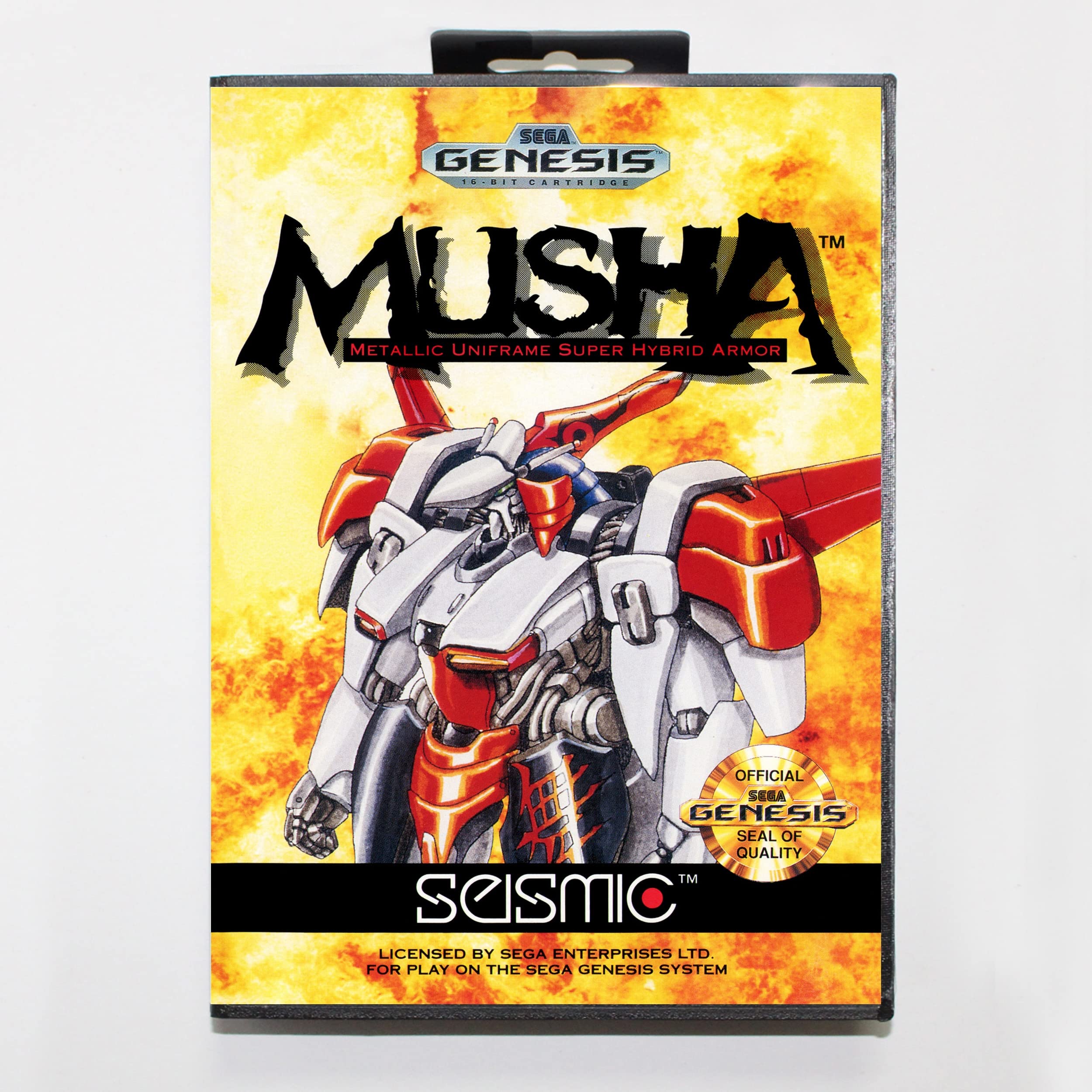Royal Retro Musha 16bit MD Game Card For Sega Mega Drive/ Genesis with Retail Box-(NTSC-J)