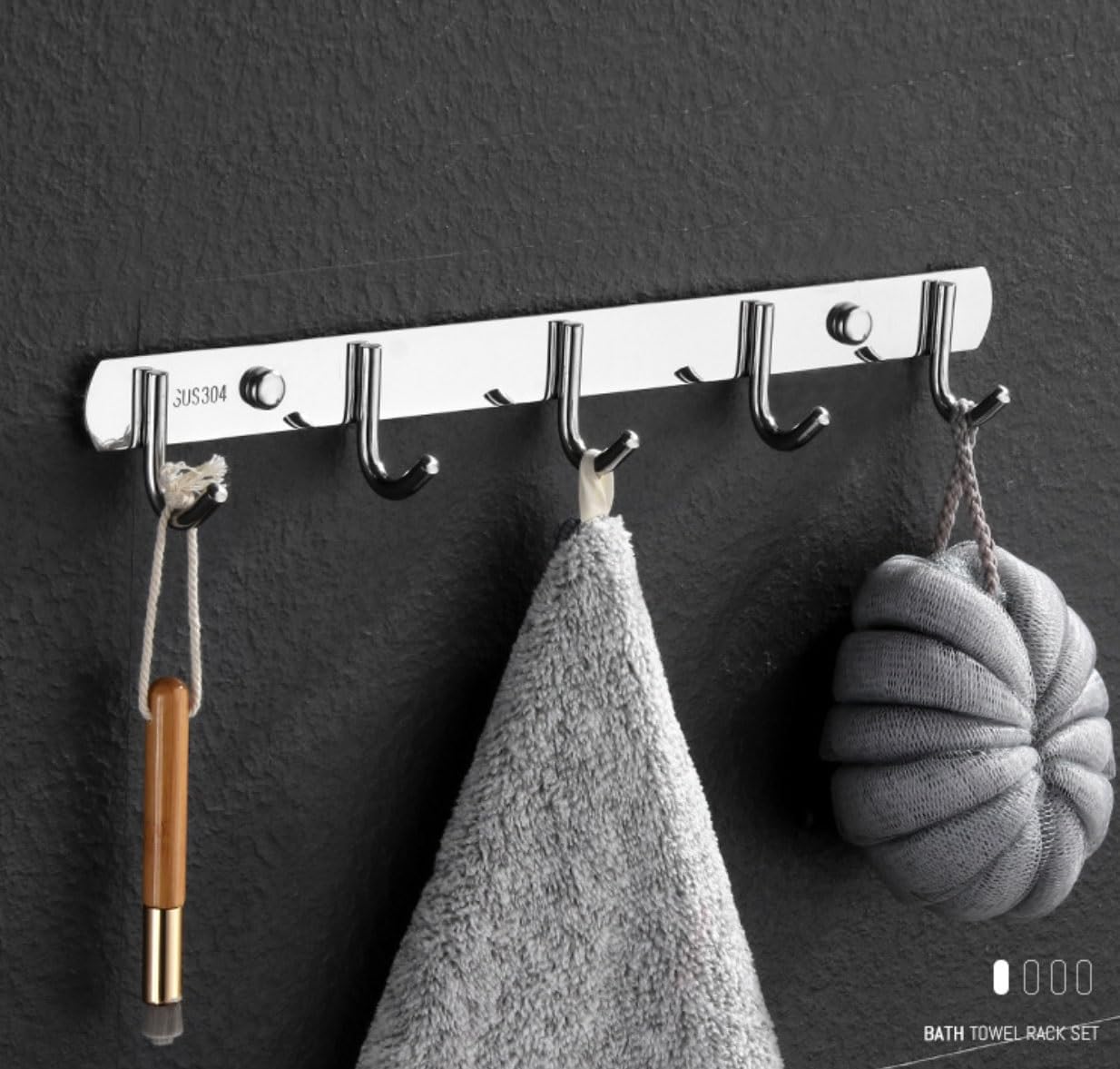 THTAJ 2 Pack Jacket Hanger Wall Mount, Closet Hooks Wall Mount,Wall Hooks for Hanging,Jacket Hooks Wall Mount,Clothing Hooks Wall Mount,Hanging Coat Rack ,Coat Hooks for Wall, Coat Rack Wall Mount