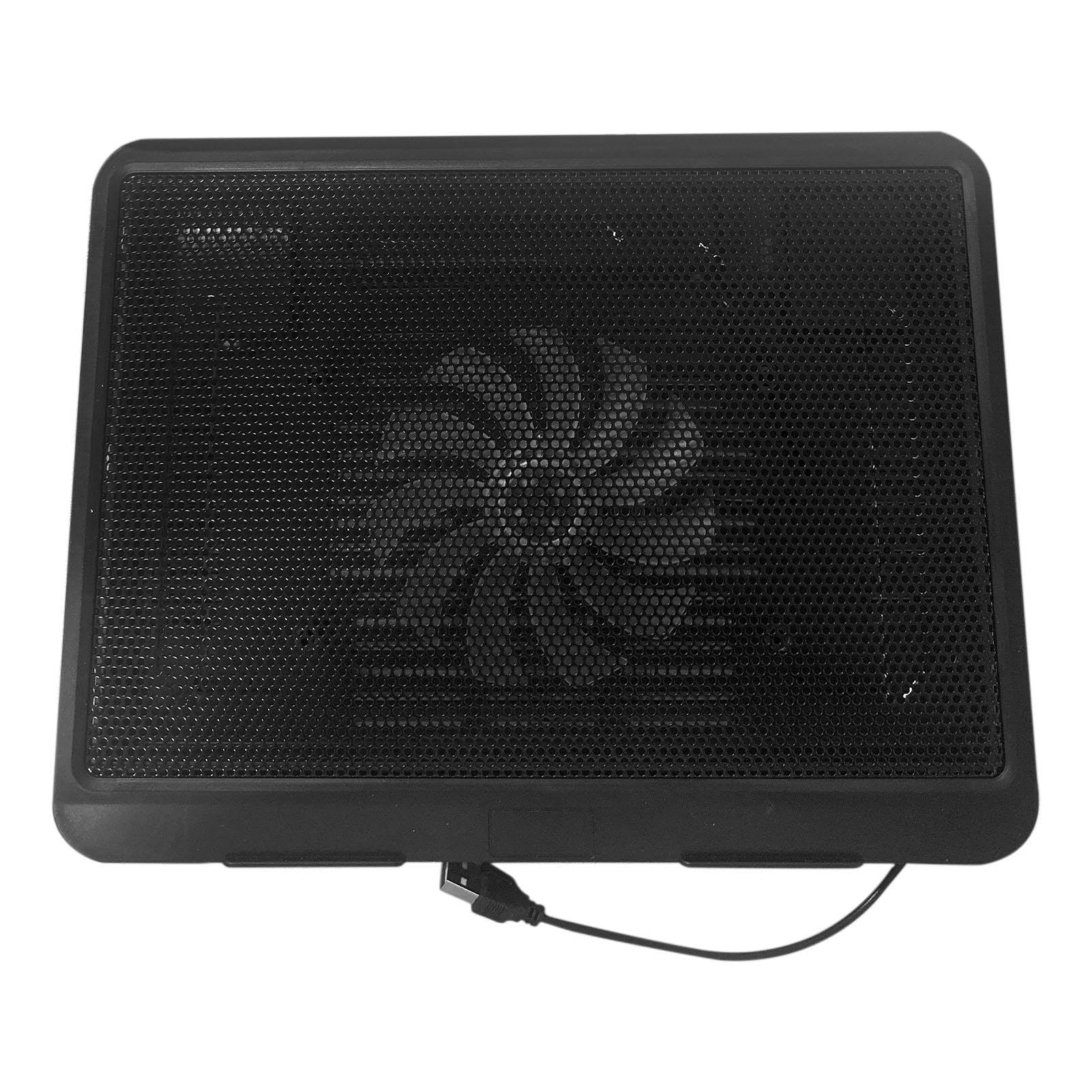 Laptop Cooling Pad, Laptop Cooler Cooling Pad, Laptop Cooler Stand with Height Adjustable, Laptop Cooling Pad with Cooling Fan, Laptop Fan with No Light, Adjustable Mounts Laptop Cooling Stand for Lap