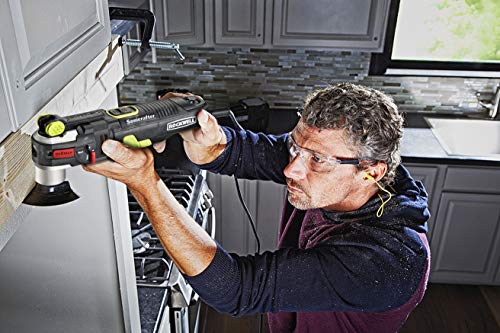 Rockwell AW400 F80 Sonicrafter 4.2 Amp Oscillating Multi-Tool with 9 Accessories and Carry Bag