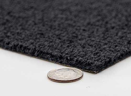 Self Adhesive Carpet Tile, Easy to Peel and Stick Carpet Floor Tile - 12 Tiles/12 sq Ft.