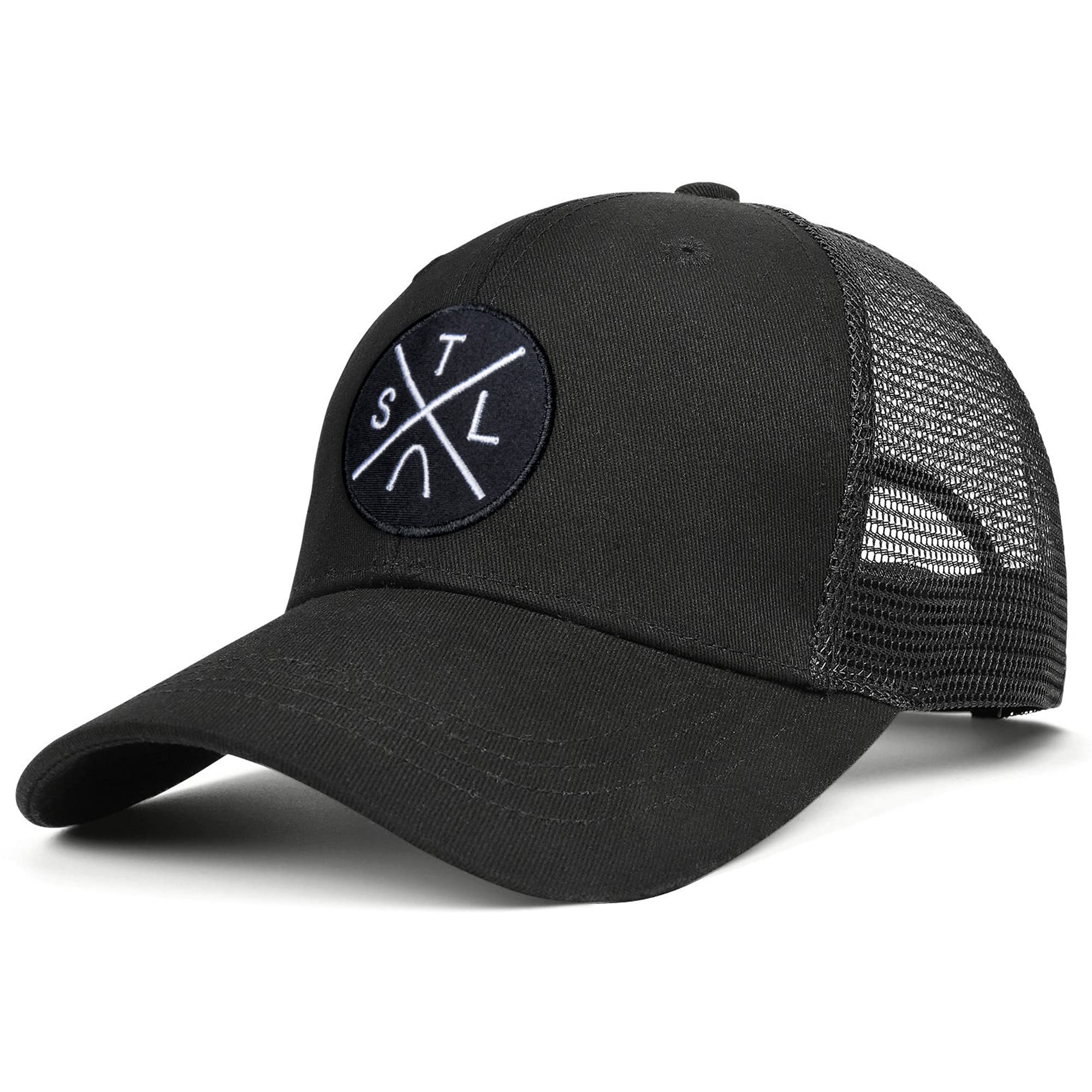 Nuyjimr St.Louis - STL Baseball Caps for Women Men Mesh Trucker Cap Adjustable Size Cool Ball, One Size