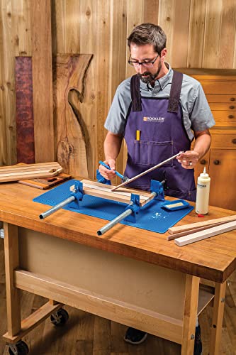 Rockler Silicone Glue Mat (15"x30") - Heat Resistant Mat for Projects, Garage, Shop, Dining Room Table β Easy to Clean Silicone Mats for Crafts β Rolls up for Easy Storage Silicone Project Mat