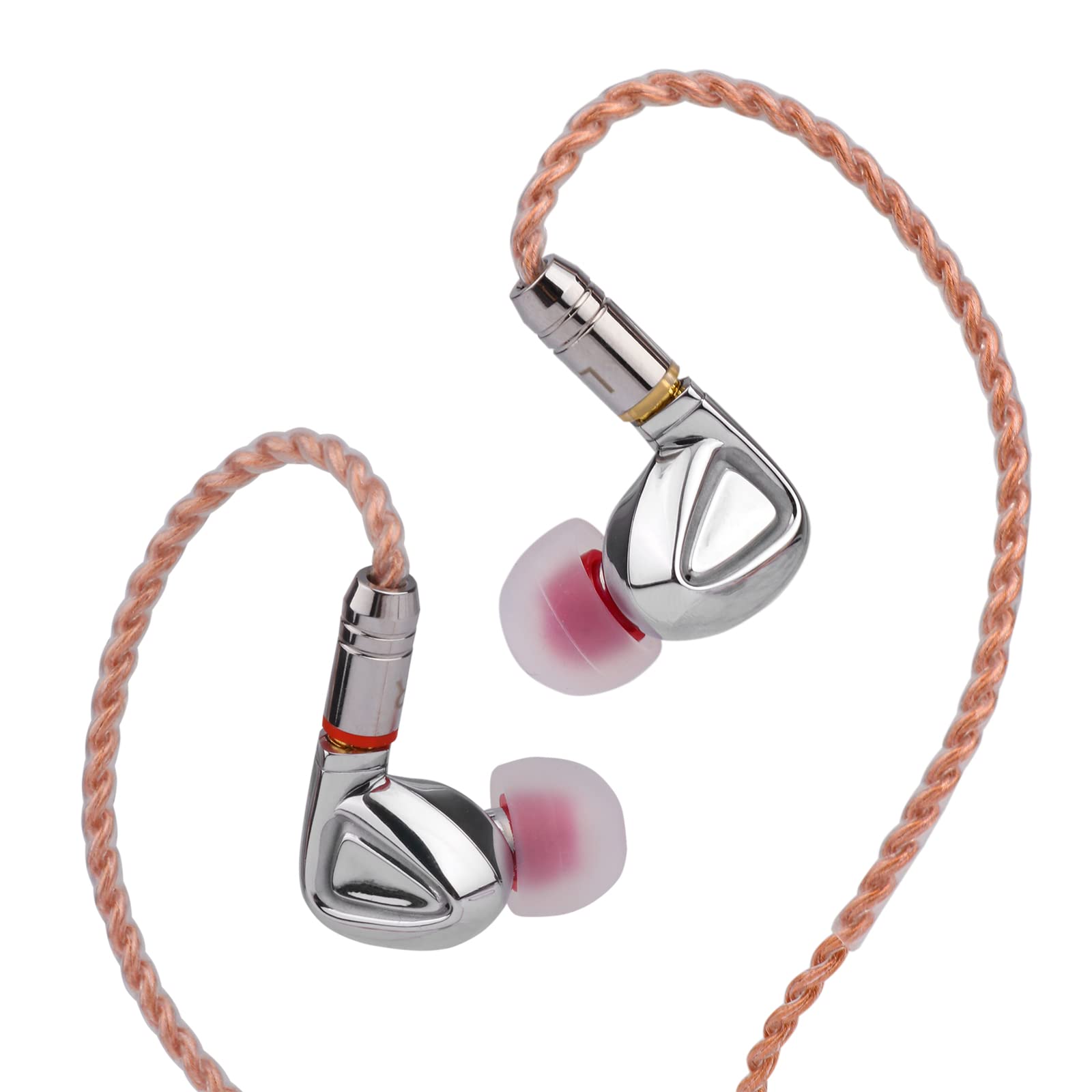 Linsoul TINHIFI P1 Plus 10mm Planar-Diaphragm Driver HiFi in-Ear Earphones with Detachable OFC MMCX Cable for Audiophiles Musicians