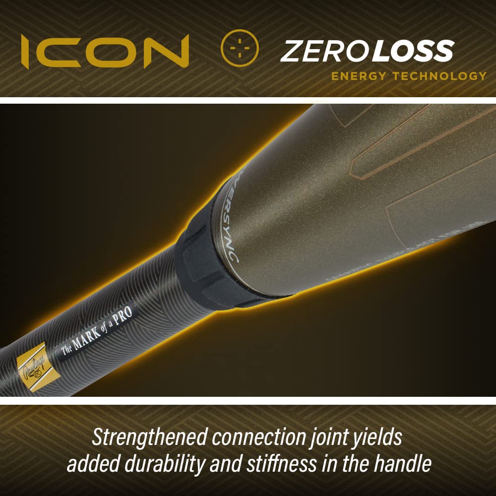 Rawlings | ICON Baseball Bat | 2023 | USSSA | -8 | 31"
