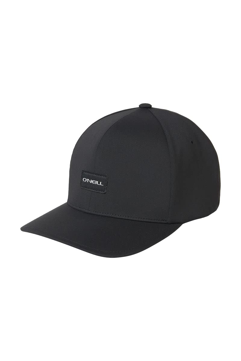 O'NEILL Mens Headquarters Trucker Baseball Hat, Black 2