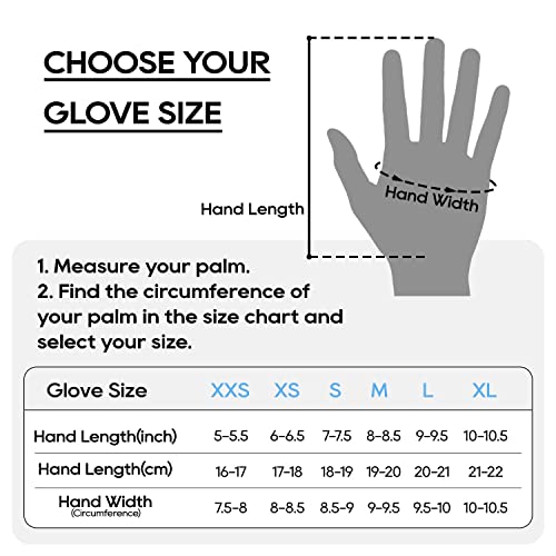 Schwer Highest Level Cut Resistant Stainless Steel Metal Mesh Chainmail Glove Butcher Glove for Meat Cutting Food Processing Knife Sharpening Oyster Shucking Kitchen Mandoline Slicing Fish Fillet(L)