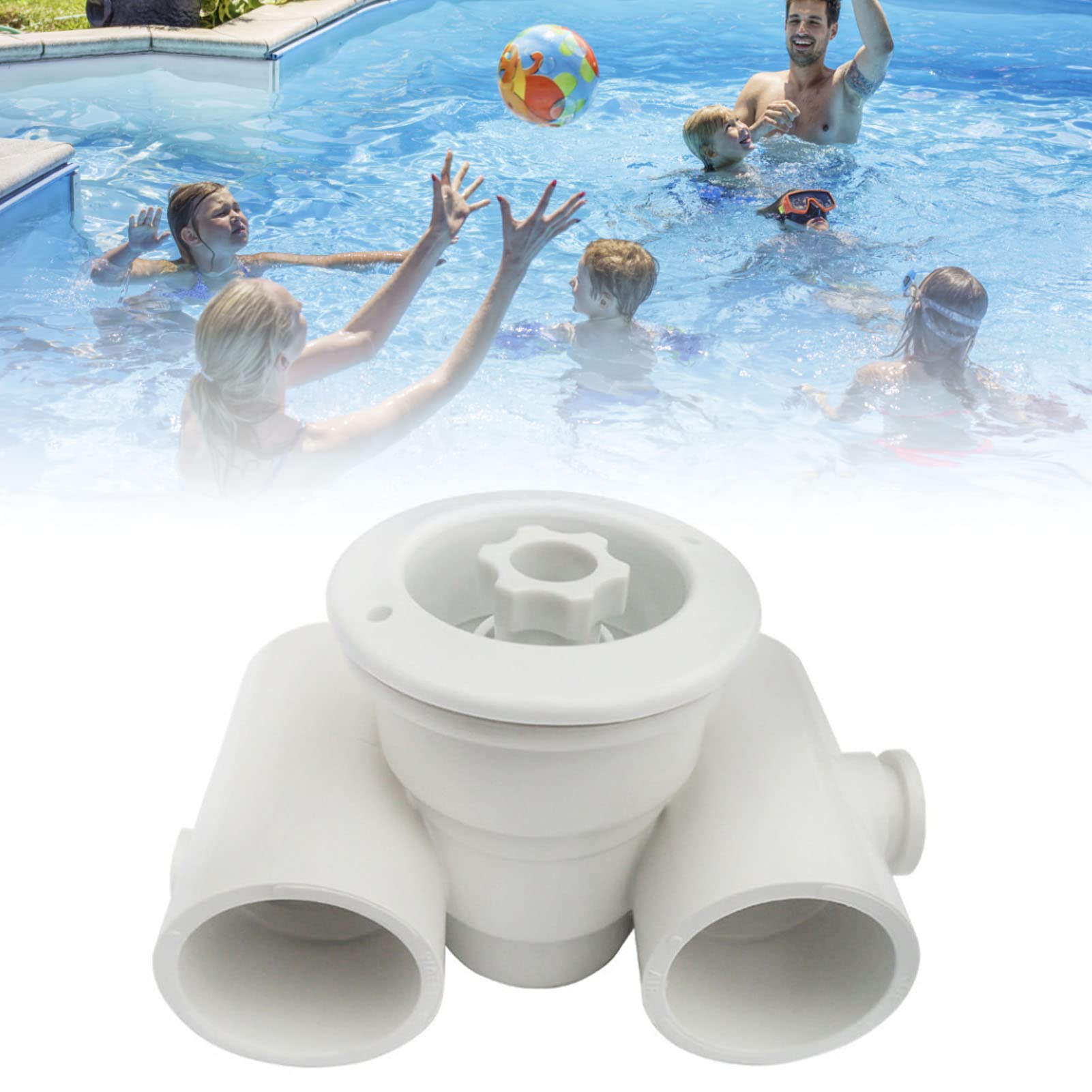 Swimming Pool Nozzle, Plastic Swimming Pool Spa Nozzle No Water Leakage Strong Sealing Pool Jet Nozzles Swimming Pool Equipment Replacement Parts