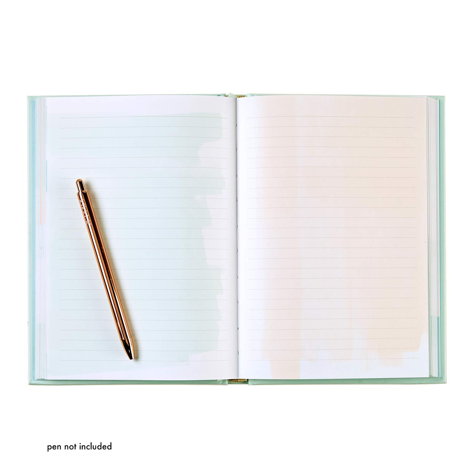 kikki.K She Shines Designer Collection - A5 Feature Journal: She Shines, Features Light Gold Foil Detailing on Cover, Unique Graphics and Quotes Throughout, Measures 8.54" L x 6.06" W x 0.74" H