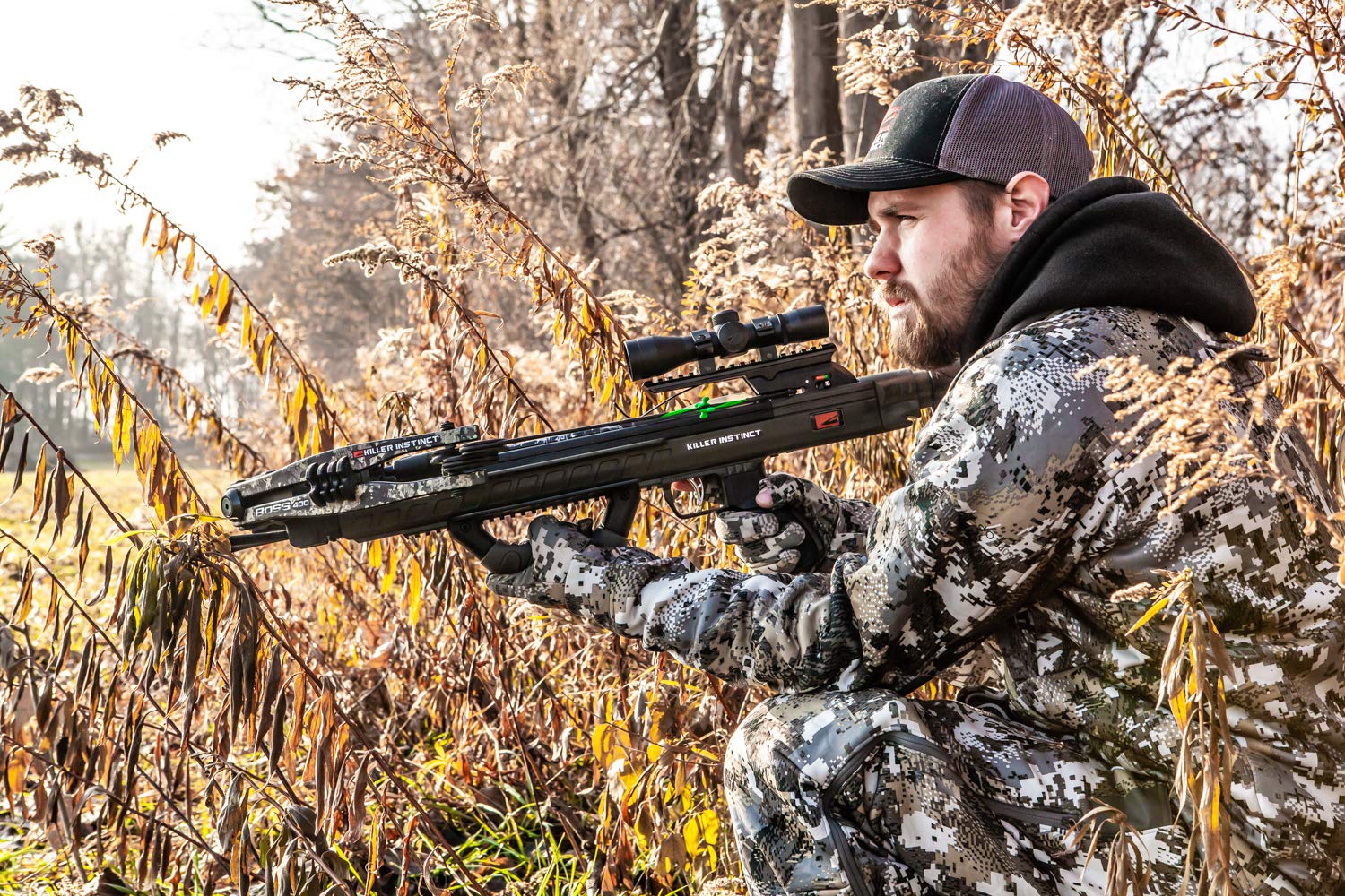 Killer Instinct Lumix™ Scope 4 X 32. This Crossbow Scope is Great for Any Beginner!