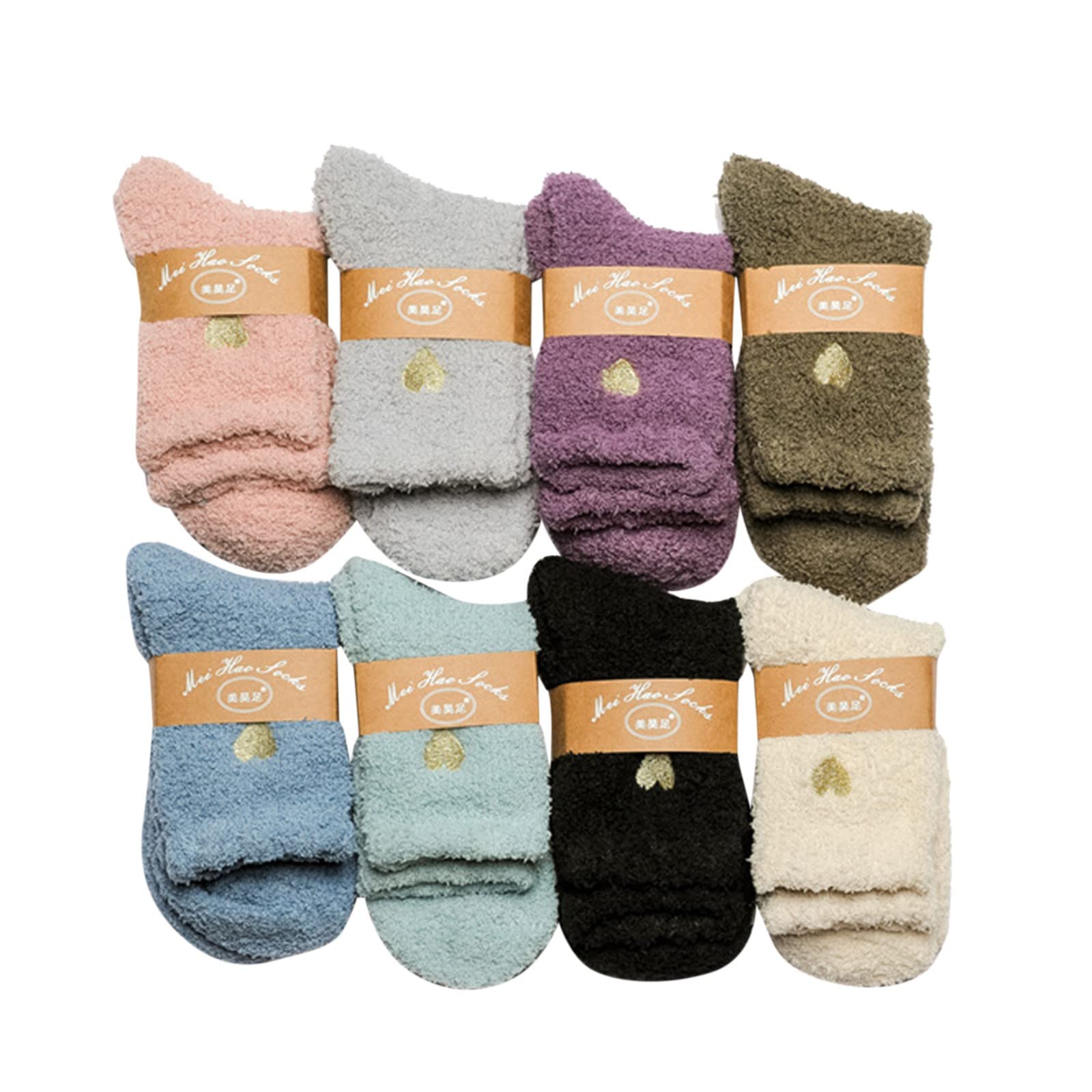 Rvidbe Socks for Women Low Cut Wool Socks Womens Wool Hiking Socks Warm Thick Thermal Winter Boot Cozy Crew Cabin Ladies Work Soft Socks for Cold Weather