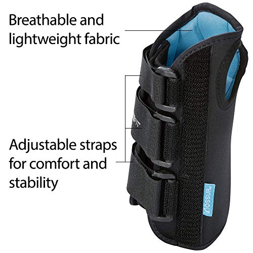 Ossur Formfit Wrist Brace for Treatment of Tendonitis, Carpel Tunnel, Post Cast Healing and Soft Tissue Injuries | Wrist Immobilization, Breathable Material, Custom Fit | 8" Version (Left, Medium)