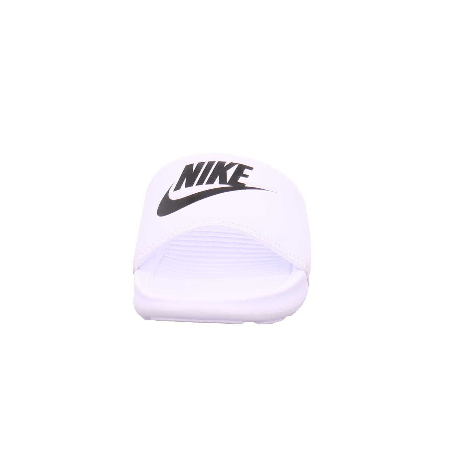 Nike Women's Basic/Active Slide, White Black White, 11 AU