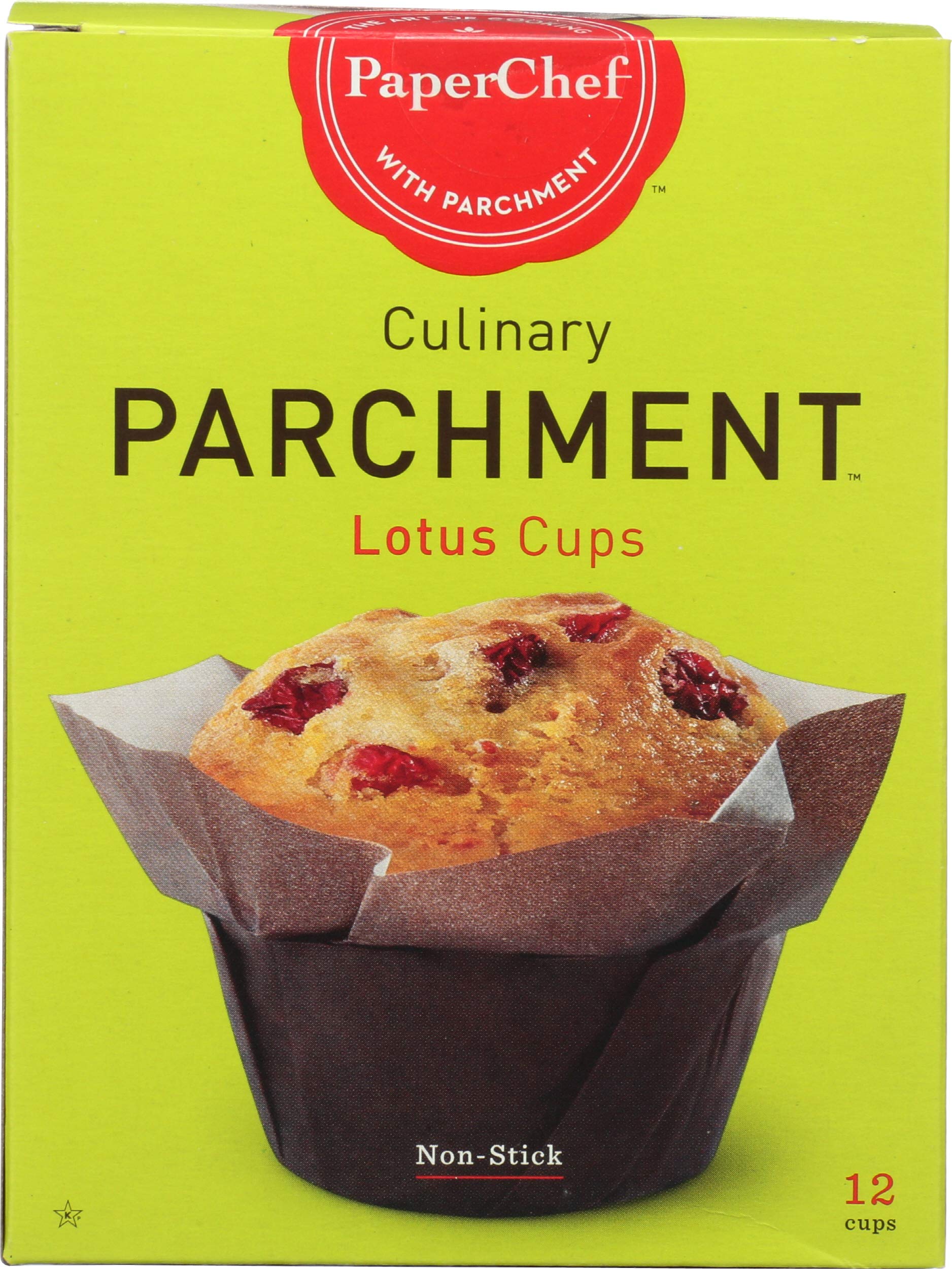 Paper Chef Parchment Cup Lotus 12 Count (Pack of 6)