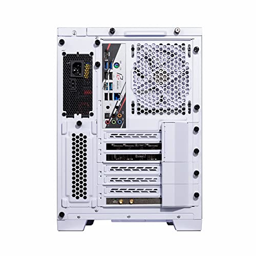 Velztorm Mini Lux Gaming Desktop PC (AMD Ryzen 9 5950X 16-Core, Radeon RX 7900 XT, 64GB RAM, 2TB PCIe SSD + 2TB HDD (3.5), WiFi, USB 3.2, HDMI, Display Port, Win 10 Pro)