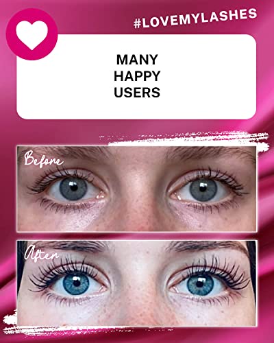 Mini LASHCOCA!NE eyelash growth serum for longer, fuller lashes | Vegan lash enhancing test winner for eyelash extensions by Svenja Walberg