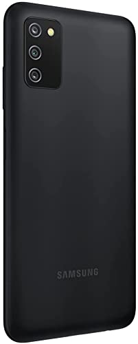 Sam sung Samsung Galaxy A03S 4G LTE (NOT 5G) (32GB+3GB) 6.5'' HD+ Triple Camera 5000mAh Battery, Dual Sim GSM Global Volte VERIZON/Boost) International Model + (Fast Car Charger Bundle) (Black)