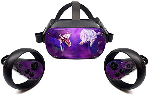 Oculus Quest Accessories Skins Superhero manga VR Headset and Controller Decal Sticker Protective ok anh yeu