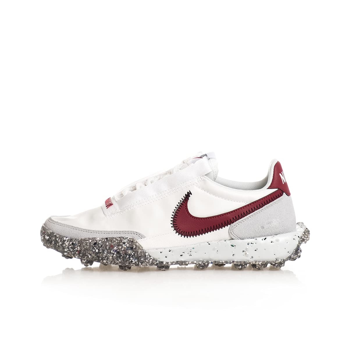 Nike Women's Waffle Racer Crater Summit White/Team Red (CT1983 103) - 5.5