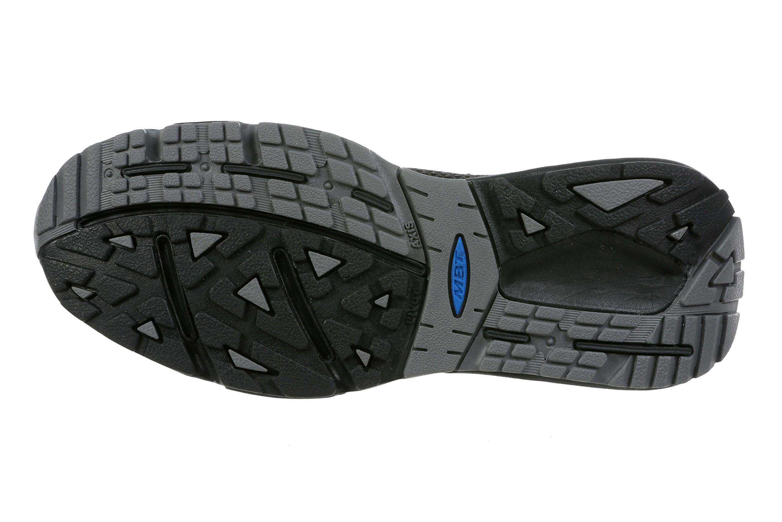 MBT Women's Colorado X Rocker Bottom Walking Shoe, Black - 8.5 M US