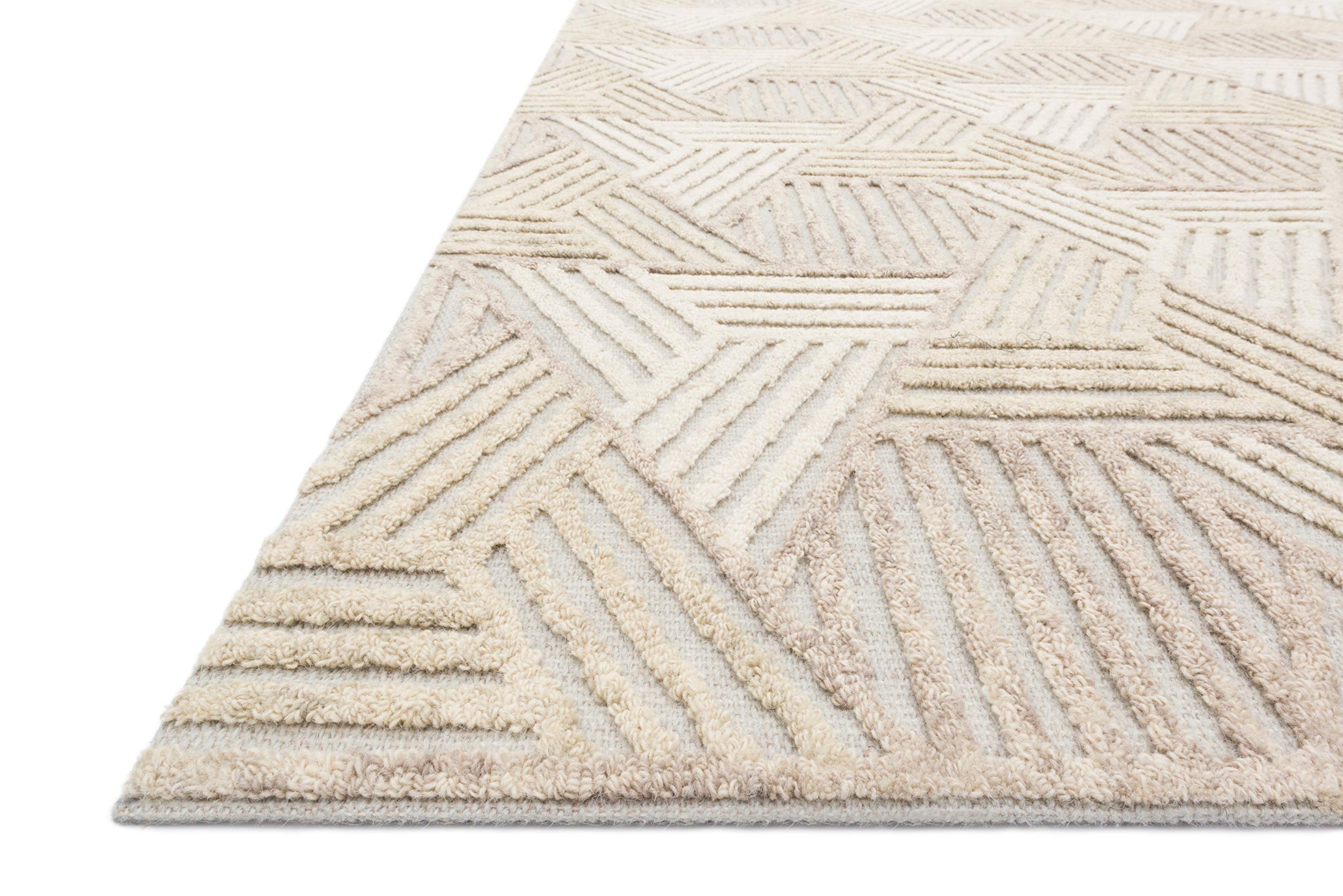 Loloi Ehren Collection EHR-04 Oatmeal/Ivory 2'-3" x 3'-9" Accent Rug