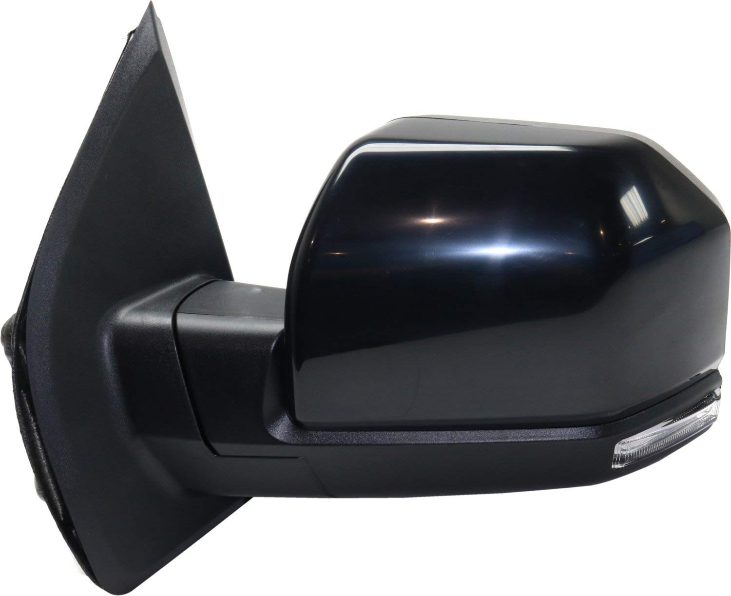 Kool Vue Driver & Passenger Side Power Heated Mirrors for Ford F-150 2015-2020 Power Fold With Signal Light, Blind Spot Light, Memory & Puddle Lamp Paintable