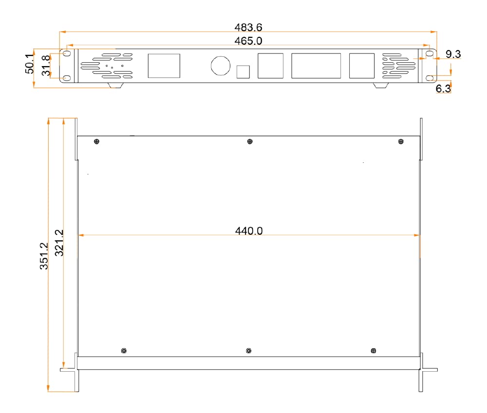 VX600 Novastar LED Screen All-in-One Controller LED Video Processor VX600