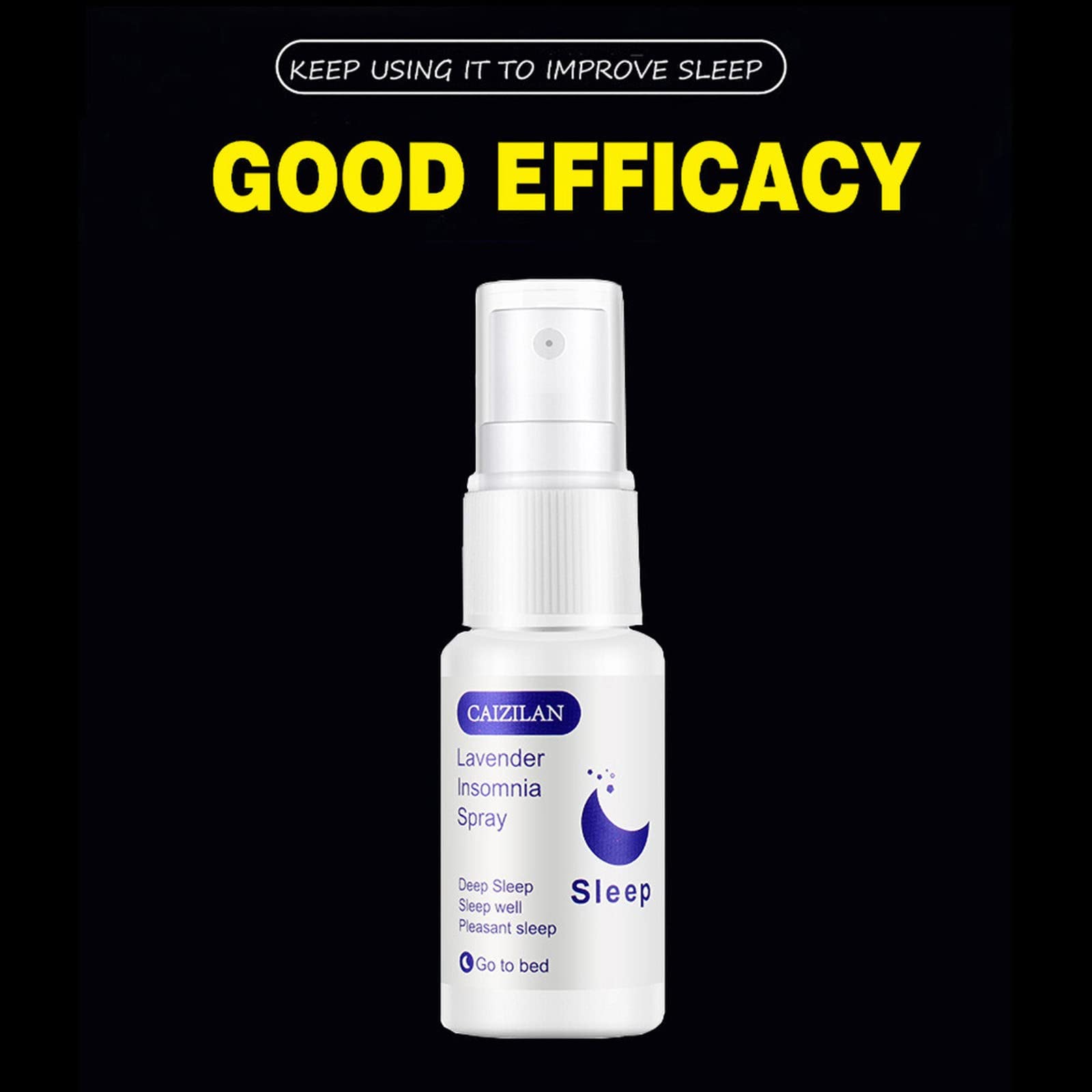 Vzdsddef Spray Sleep Moisturizing 20ml Deep Sleep Spray Personal Skin Care DQs933 (White, One Size)