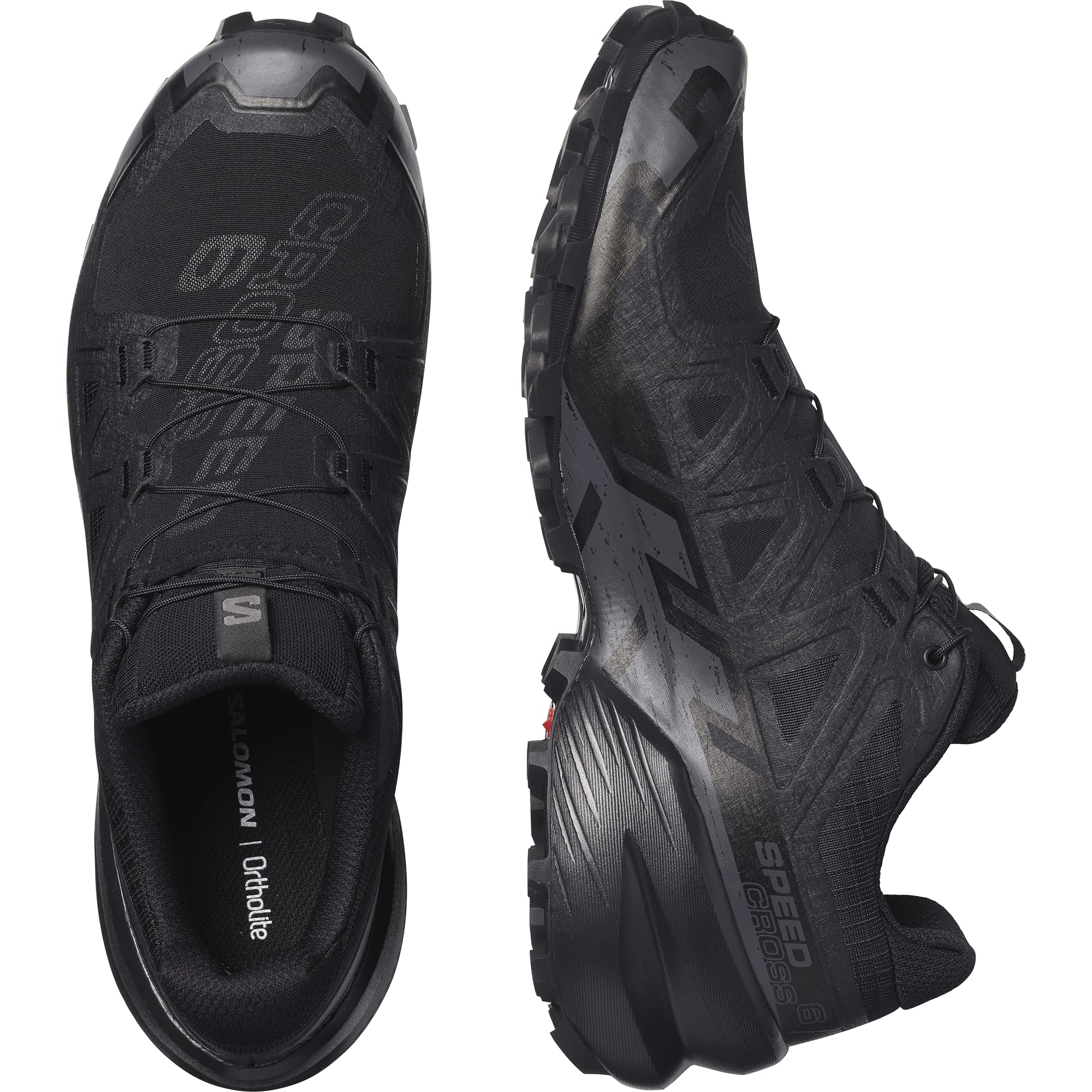 Salomon Speedcross 6 Black/White/Acid Lime 11 D (M)