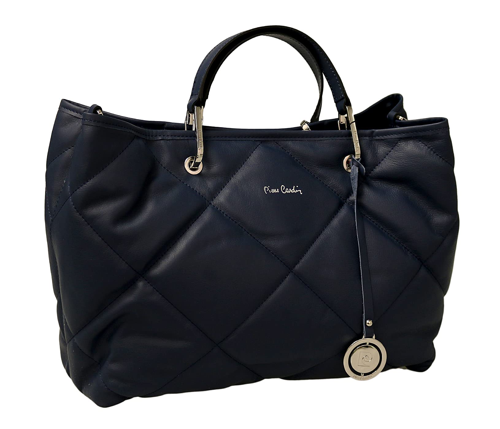 Pierre Cardin Large Jeans Soft Quilted Shopper Tote for womens