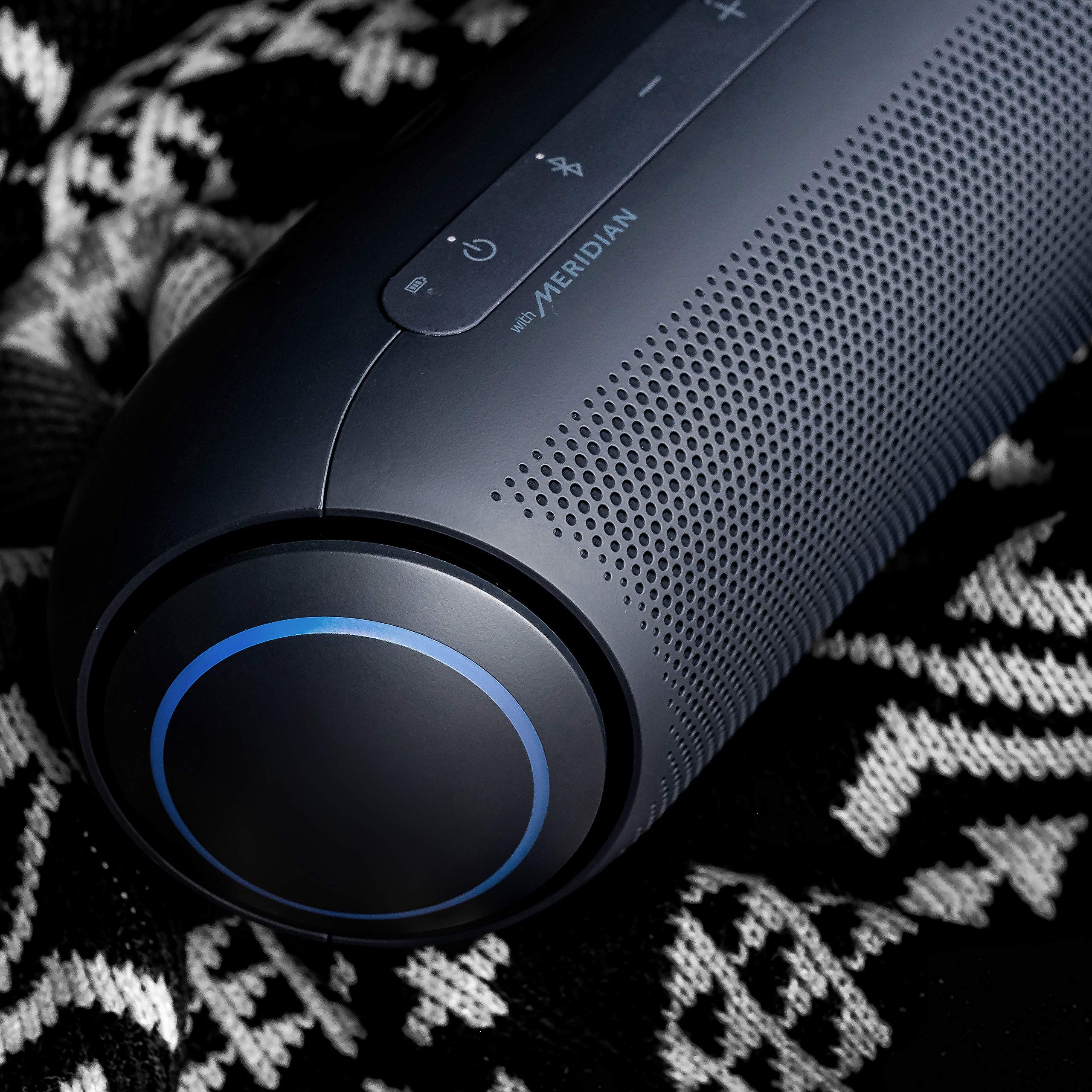 LG PL5 XBOOM Go Water-Resistant Wireless Bluetooth Party Speaker - Black (Renewed)