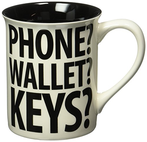 Our Name is Mud âForgetfulâ Stoneware Mug, 16 oz.