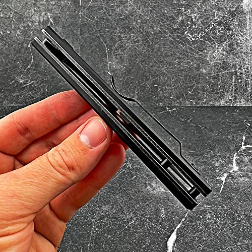 VORTEK VANGUARD: Sleek Designed EDC Folding Pocket Knife, 8Cr13MoV Blade, Fiberglass G10 Handles, Ball Bearing Pivot