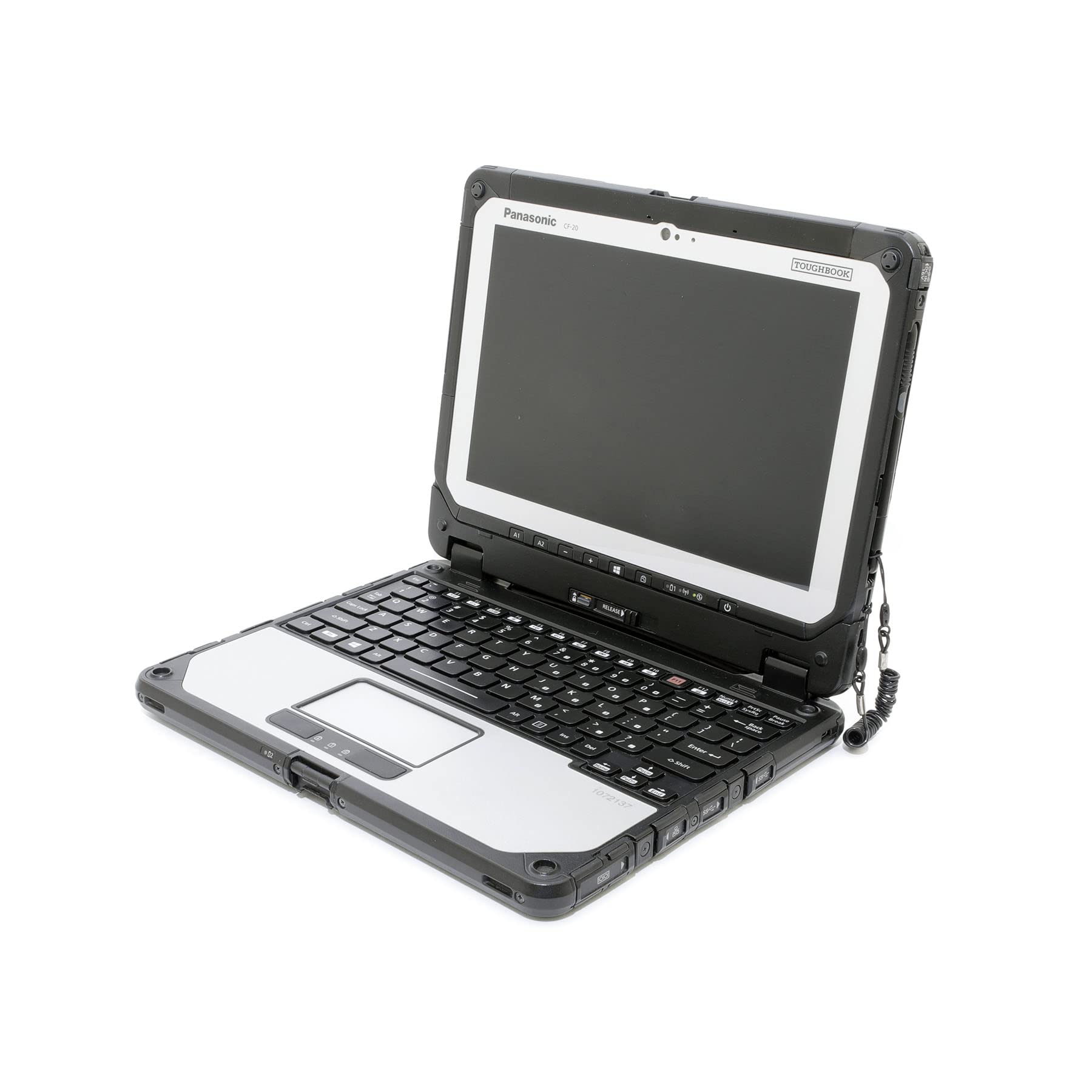 Toughbook Panasonic 2-in-1 CF-20 MK2, CF-20G0205VM, Intel i5-7Y57, 256GB SSD, 8GB RAM, Bridge Battery, 4G LTE, dGPS, Win 10 Pro