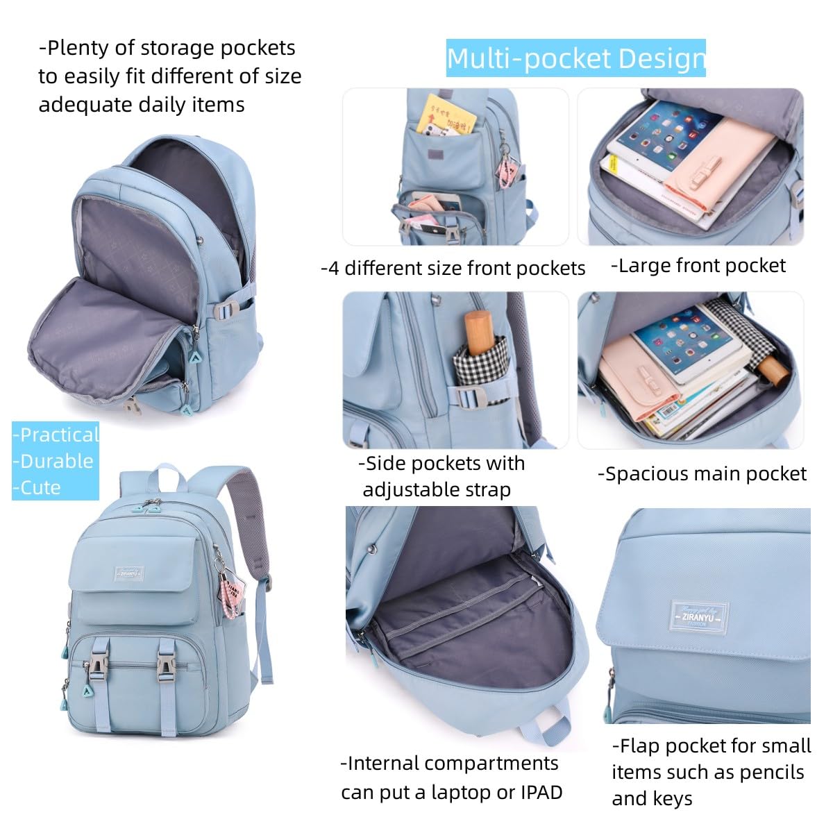 MITOWERMI Black Rolling Backpack for Boys Girls Trolley School Bags Elementary Middle Kids Bookbags with Wheels