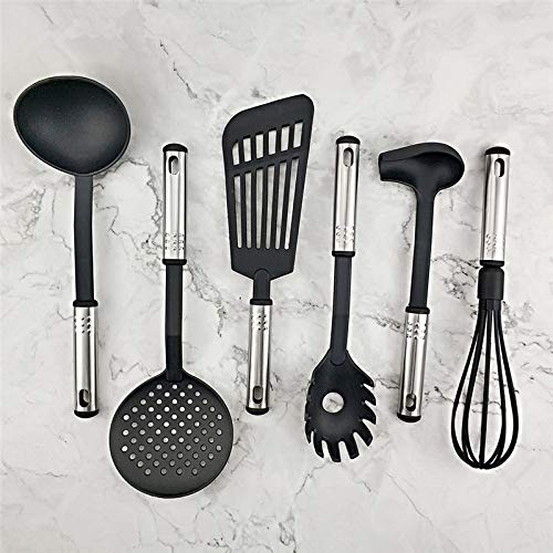 Lorier Kitchen Utensil Set 40-Piece Cooking Utensils Nylon and Stainless Steel Utensil Set Nonstick Spatula Set Cooking Tool Set Gift