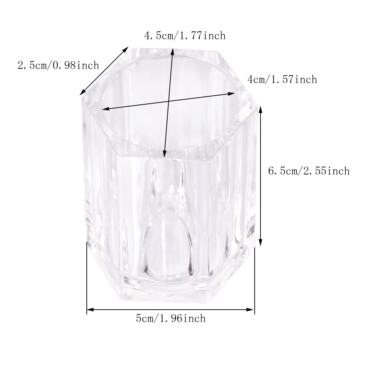 ONLYKXY 2pcs Clear Acrylic Toothpick Holder Elegant Clean For Home Kitchen Storage Gadgets Creative Portable Toothpick Box (Rhombu)