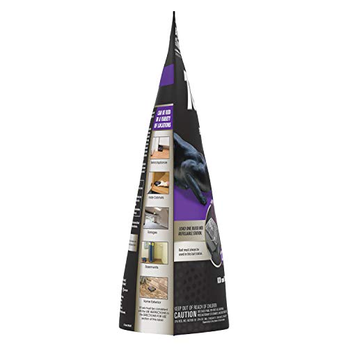 Tomcat Mouse Killer Refillable Bait Station with Advanced Formula Bait, 1 Station and 12 Poison Block Refills