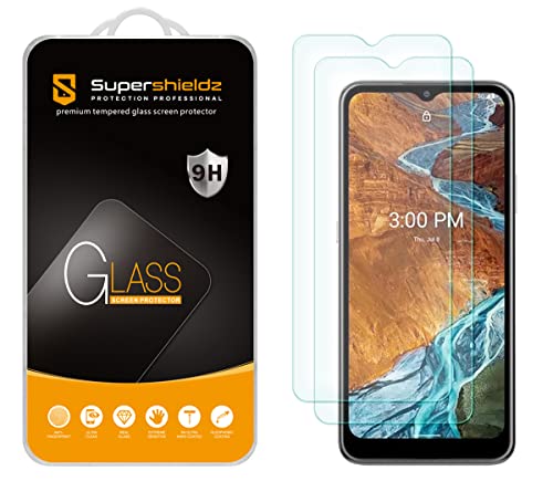 Supershieldz (2 Pack) Designed for Nokia G300 5G Tempered Glass Screen Protector, Anti Scratch, Bubble Free