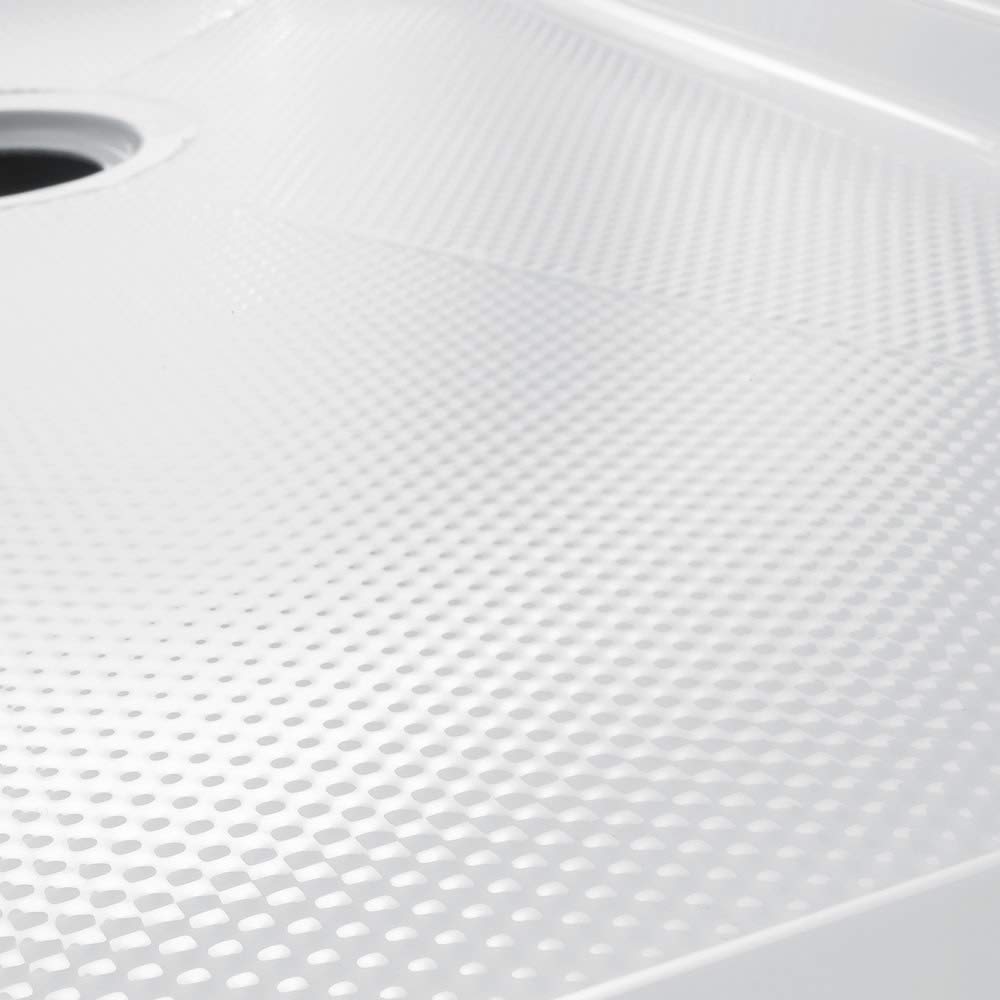 Miseno MSP-3232C 32" x 32" Shower Base with Single Threshold and Center Drain - White