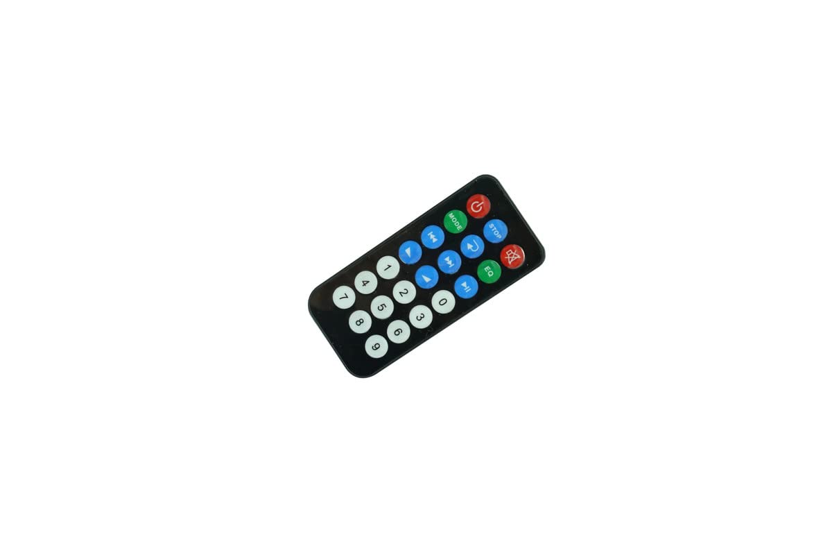 Remote Control Only for (Rockville RPM80BT 2400w Powered 8 Channel Mixer/Amplifier w/Bluetooth/EQ/Effects) Speaker System
