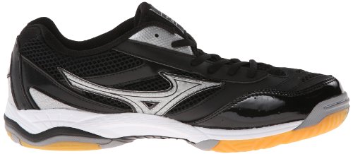 Mizuno Women's Wave Rally 5 Volley Ball Shoe,Black/Silver,6 M US
