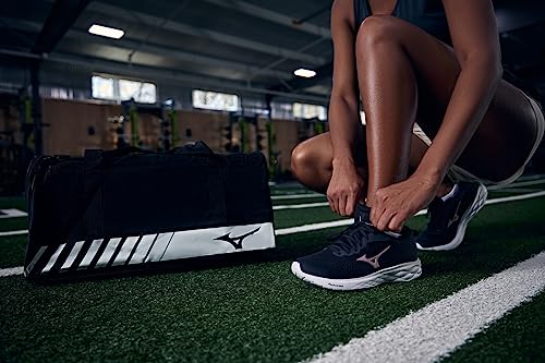 Mizuno Women's Wave Revolt 2 Training Shoe, Black-White, 9