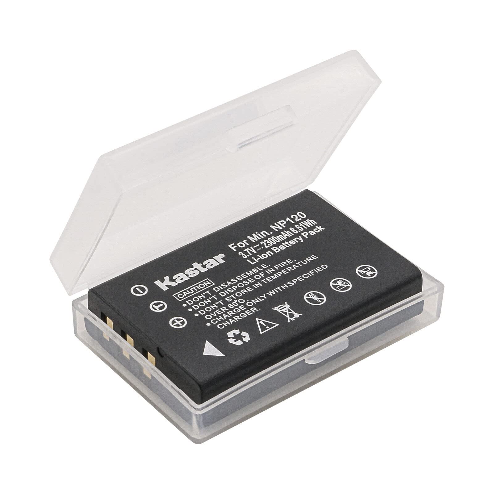 Kastar 1-Pack Battery Replacement for Toshiba NP-120, PX1657 Battery, Toshiba CAMILEO H30, CAMILEO X100, Minolta MN80NV, CONTAX Tvs Digital Cameras