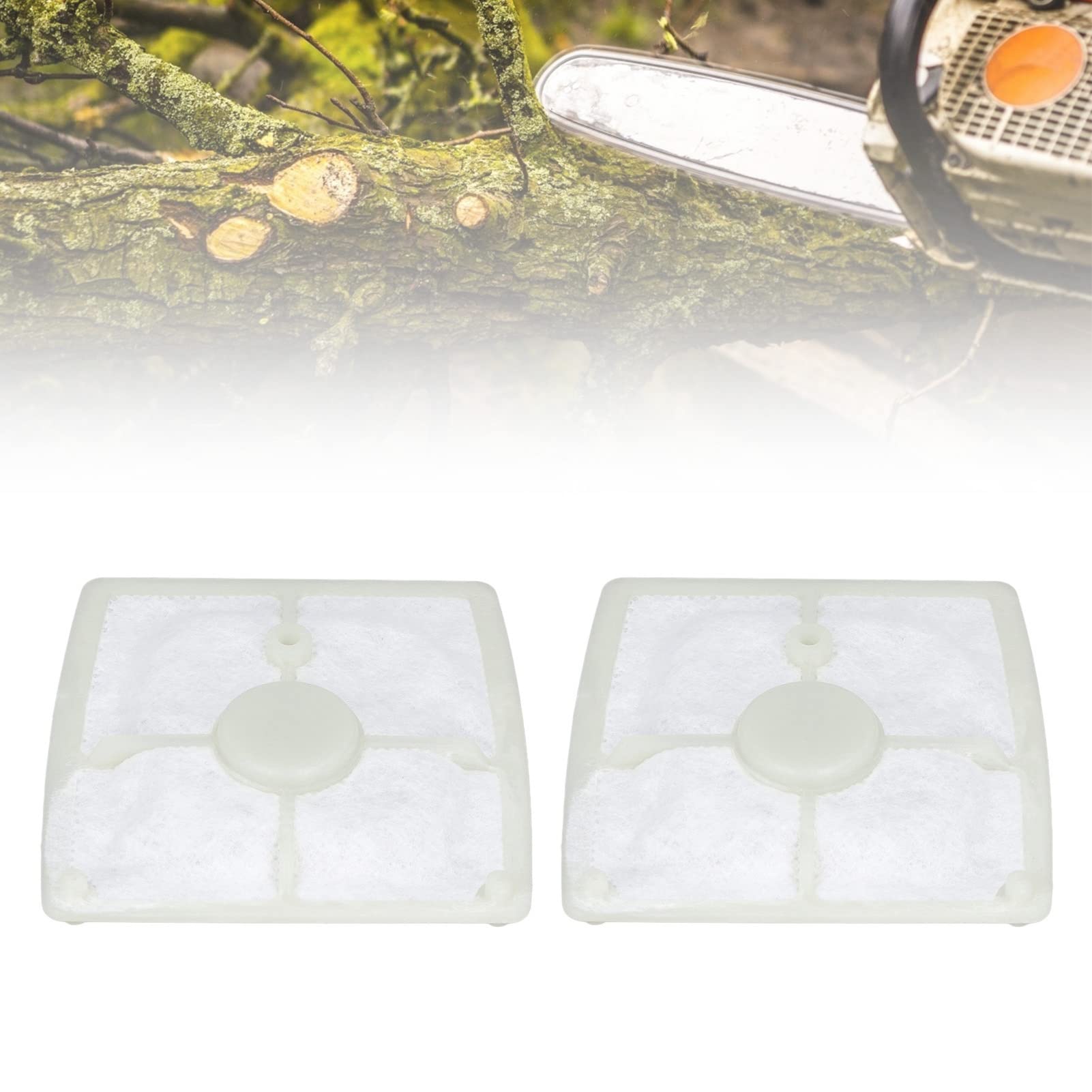 STARNOONTEK 2PCS Air Filter Replacement Garden Lawn Mower Air Filter for Stihl 041AV 041FB 041G 041G FS20 FS410 Lawn Mower Accessory