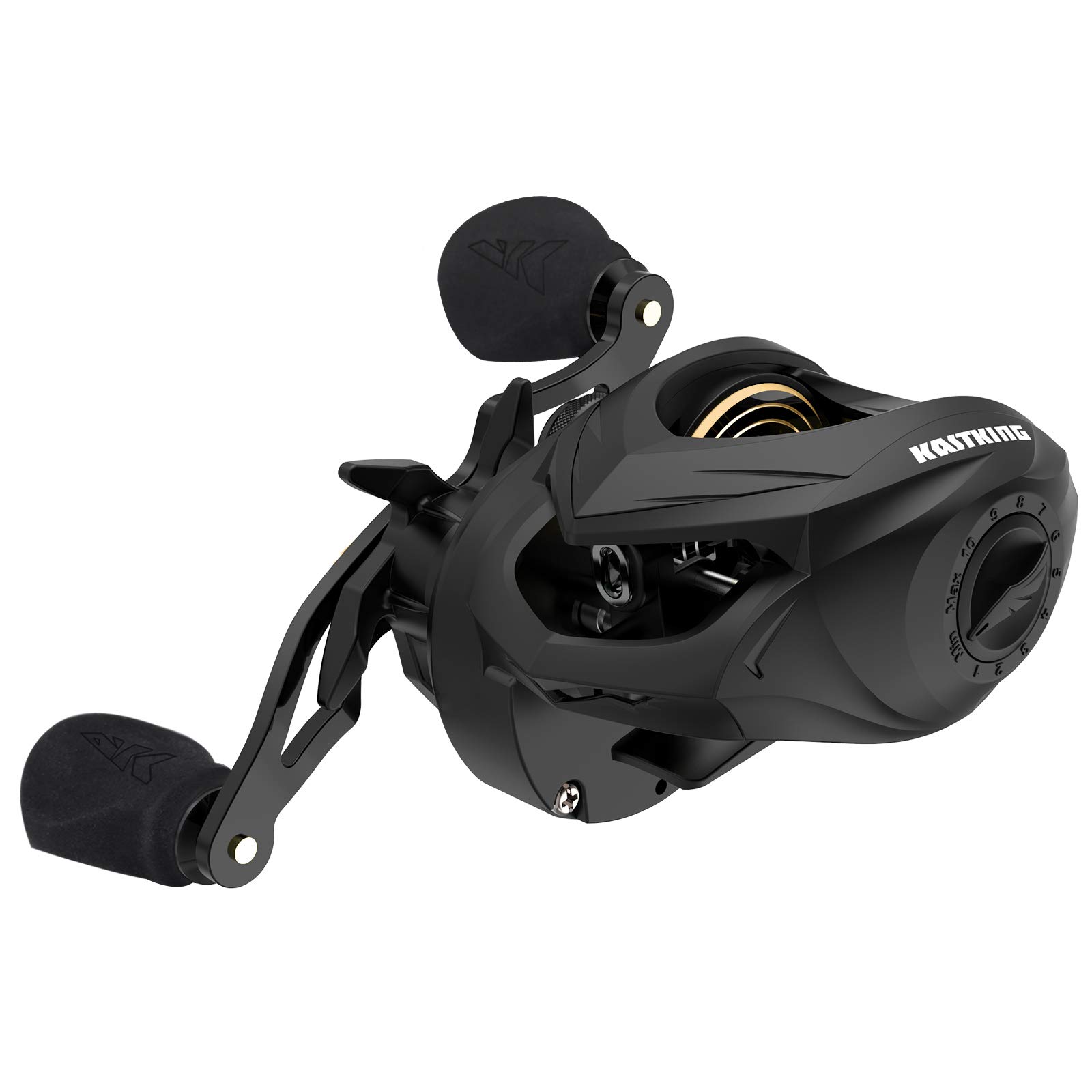 KastKing Valiant Eagle Baitcasting Reel, 8.1:1 Gear Ratio Right Handed Baitcaster Fishing Reel