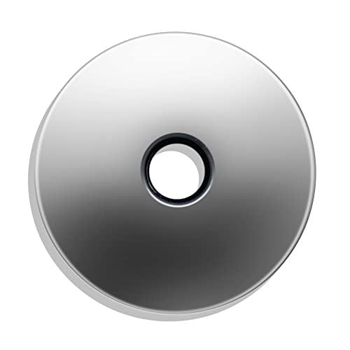 Shower Escutcheon Plate, Shower Flange Cover - Modern Shower Arm Flange 3.5” Extra Large | Universal Escutcheon Brushed Stainless Steel Replacement Cover Plate, Fits Standard 1/2" shower Pipes