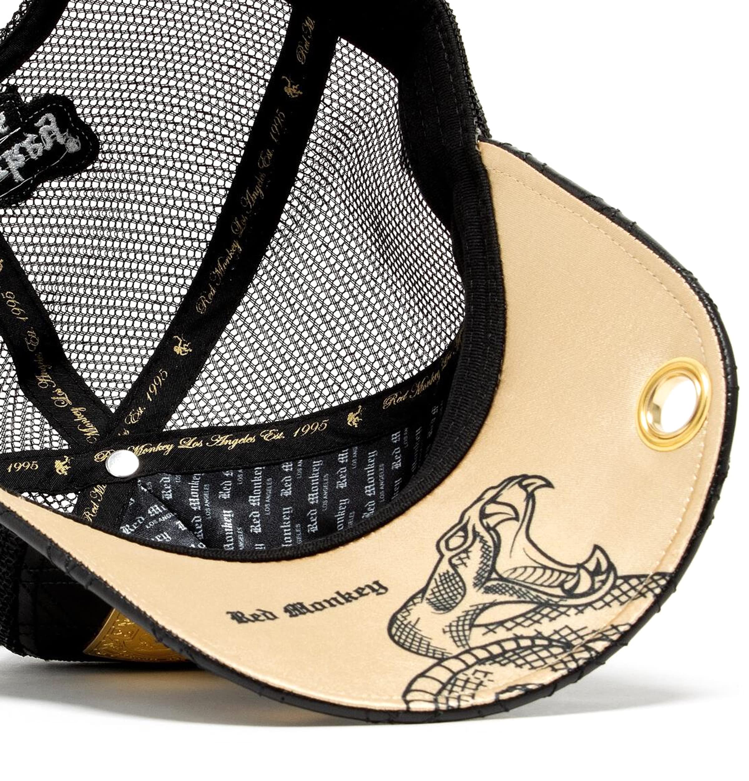 Red Monkey Viper Black The Deal Collection RM1390 Limited Edition Unisex Trucker Hat